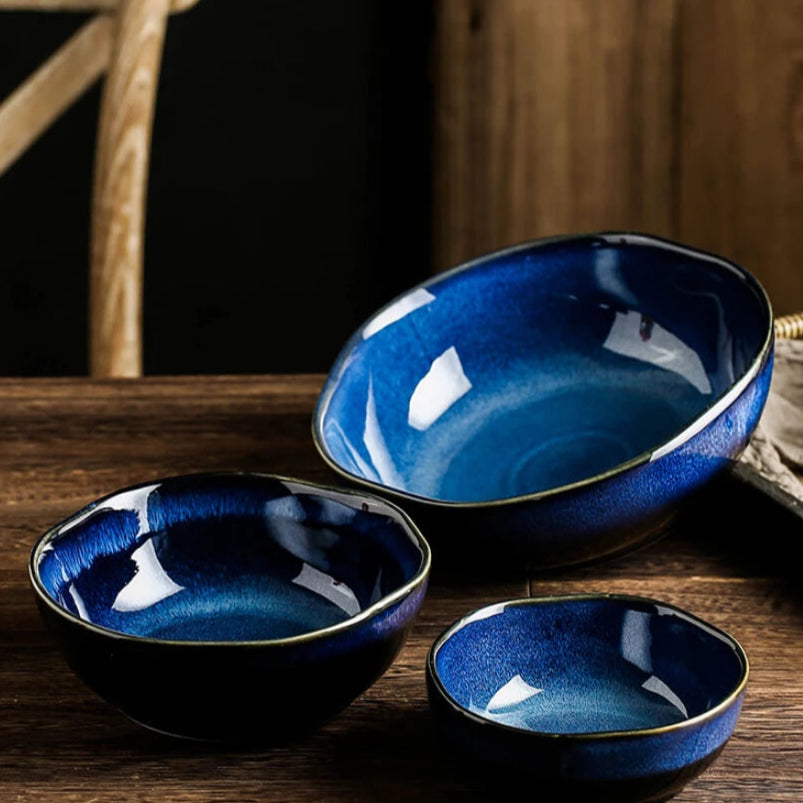 Kobe Blue Ceramic Bowl – BRECK + FOX
