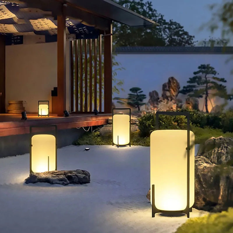 Solar Outdoor Akari Lamp – BRECK + FOX