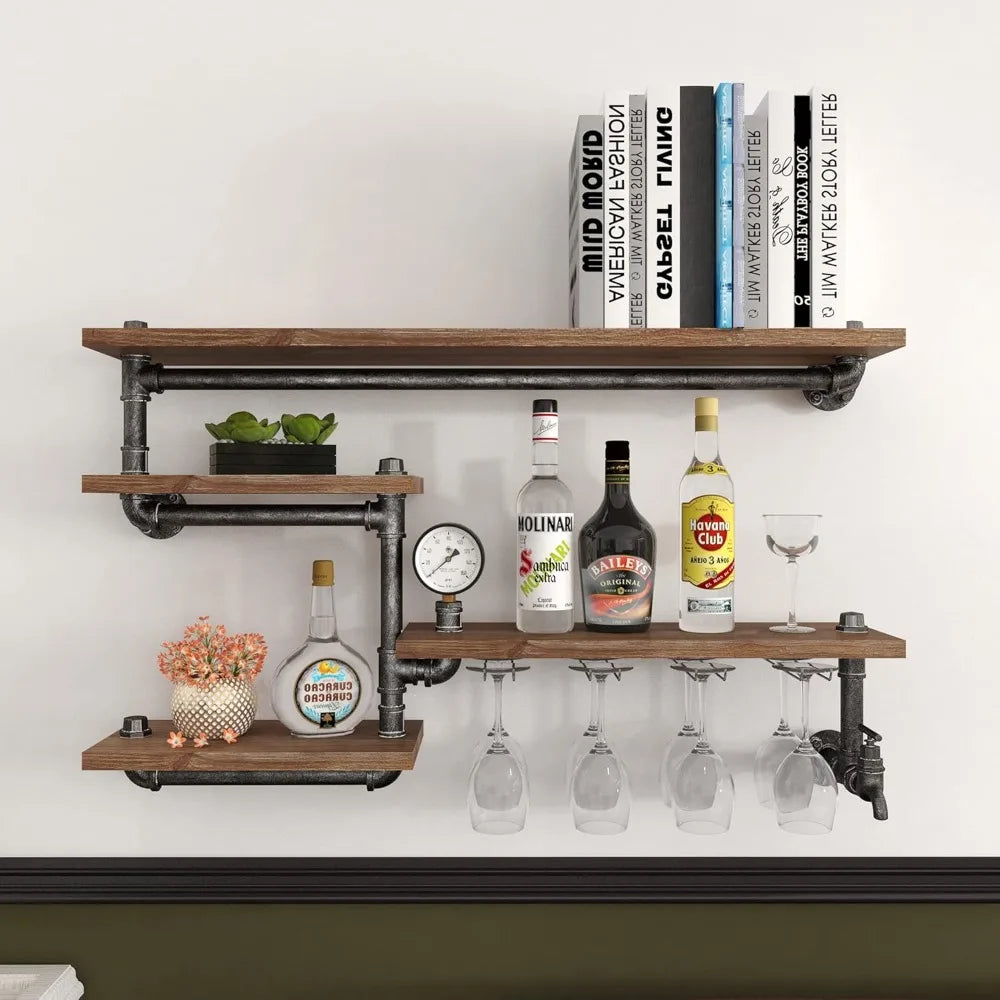 Industrial Floating Bar Shelf – BRECK + FOX