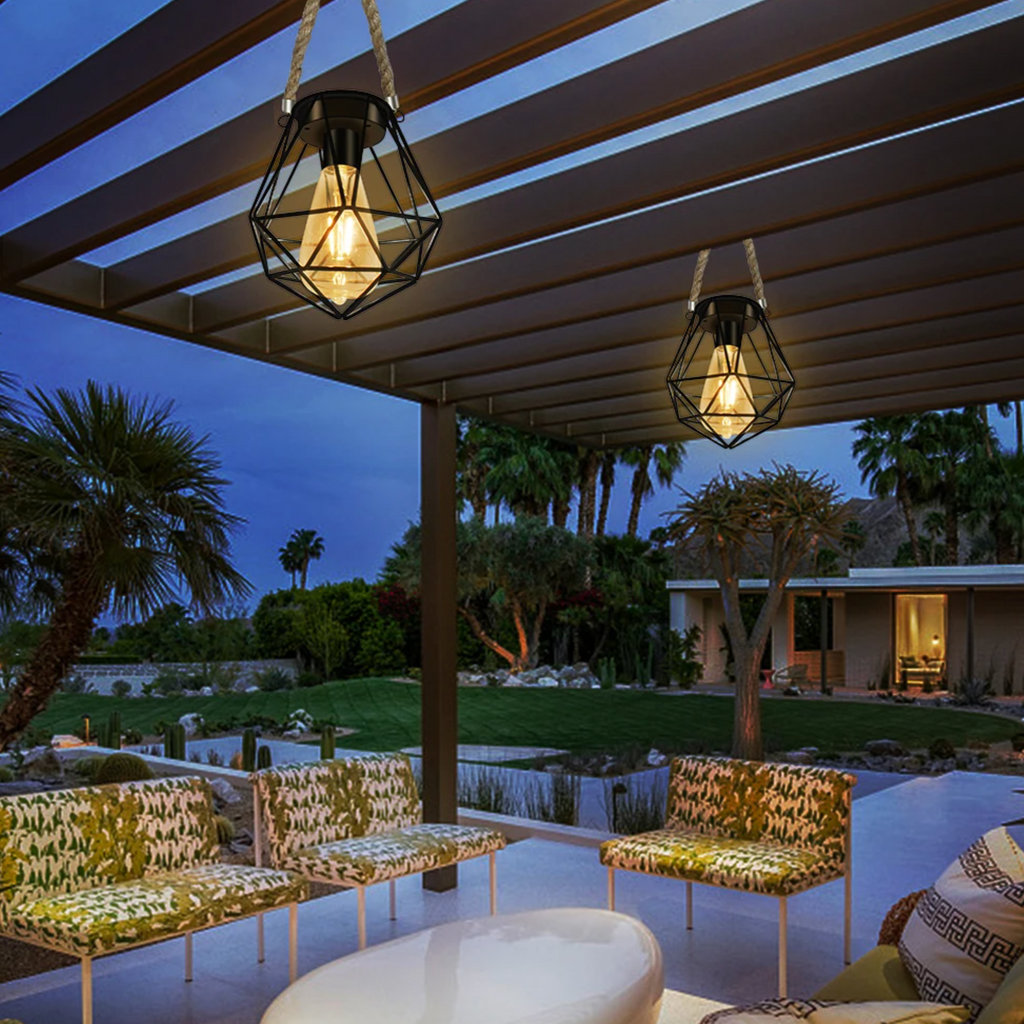 Solar Geometric Lantern – BRECK + FOX